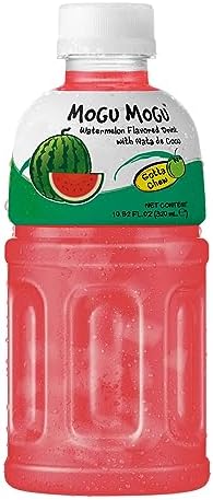 Mogu Mogu Watermelon Juice with 25% NATA De Coco (coconut jelly ...
