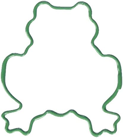 R&M Frog Cookie Cutter, Mini, Bright Green with Brightly Colored ...