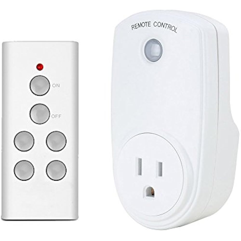 Wireless Remote Control Outlet Electrical Smart Switch Plugs For Lights ...