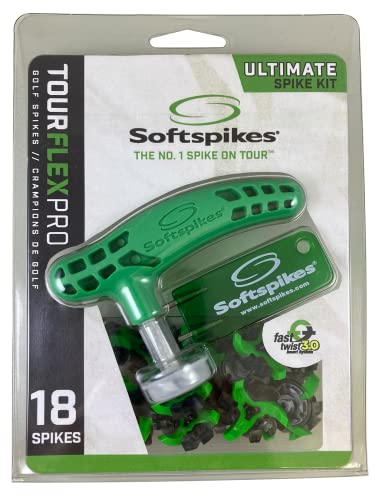 Softspikes Tour Flex Pro Fast Twist 3.0 Golf Spikes - Ultimate Spike ...