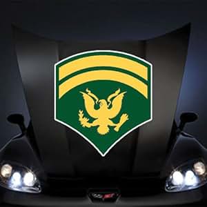 Amazon.com: US Army Rank Specialist 6th Class E6 1 20" Huge Decal ...
