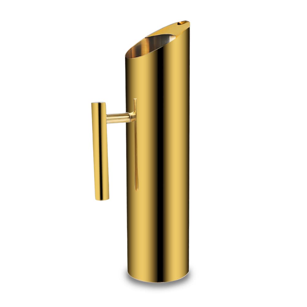 Stainless Steel Water Pitcher 70oz Coffee Milk Carafe Frothing Cup ...