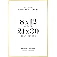 Amazon.com - Poster Store 8x12 Gold Metal Picture Frame