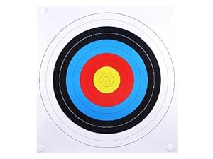 Archery Target Faces 10 x 60cm: Amazon.co.uk: Sports & Outdoors