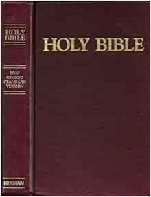 Holy Bible: New Revised Standard Version (NRSV): Holman: 9781558190986 ...