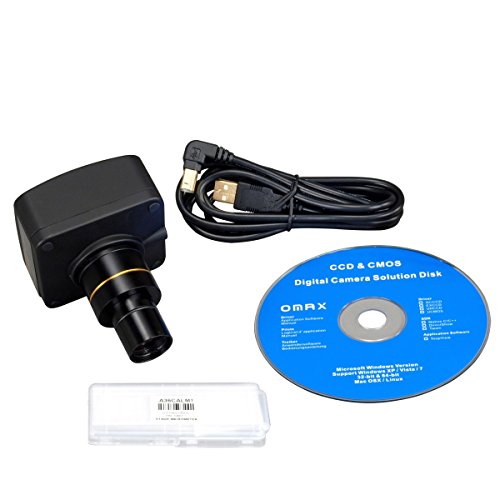 Купить OMAX 40X-2000X Phase Contrast Trinocular Compound LED Microscope ...