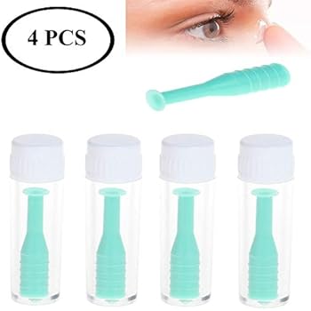 Amazon.com: SUPVOX 4PCS Contact Lens Insertion and Remover Tool RGP ...