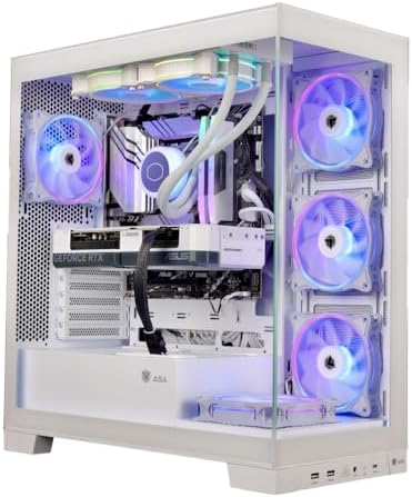 سعر TechTroniX Gaming PC - TTX-PRO SNOW - RTX 4060 / i5-14400F / B760 ...