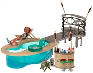 Amazon.com: Bratz: Splash 'n' Dance Pool Party Playset: Toys & Games