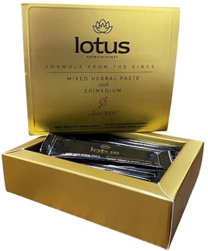 Lotus Premium Honey Golden Royal Wonderful Honey for Men 15 gr Sachets ...
