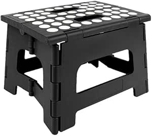 Amazon.com: Kikkerland Rhino II Step Stool, Black : Home & Kitchen