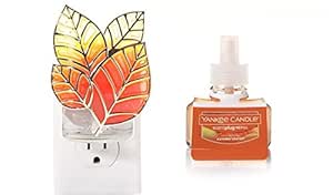 Amazon.com: Yankee Candle Leaves Night Light Scent-Plug Diffuser Base ...
