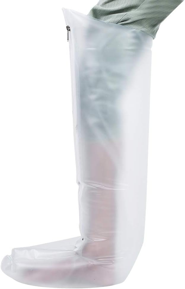 Inflatable Ankle Leg Arm Fracture Splint Set, Clear PVC Knee ...