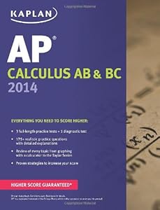 Kaplan AP Calculus AB & BC 2014 book by James Sellers