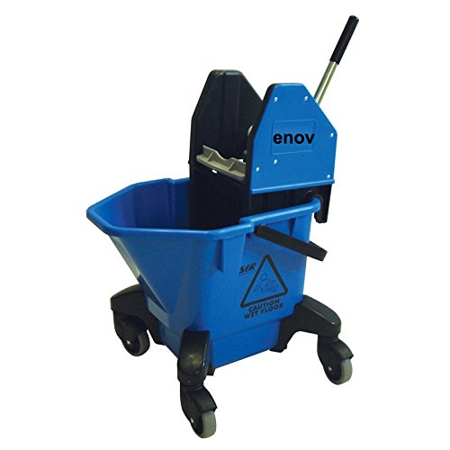 Enov HBR020-BL Kentucky Bucket and Wringer, 20 L Capacity, Blue – BigaMart