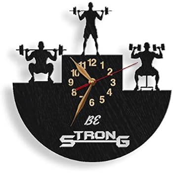 Amazon.com: The Geeky Days Weightlifting Fitness Room Wall Decor DIY ...