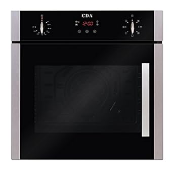 CDA SC620SS 60cm Electric Side Opening Built In Multi-Function Single Oven: Amazon.co.uk: Large ...