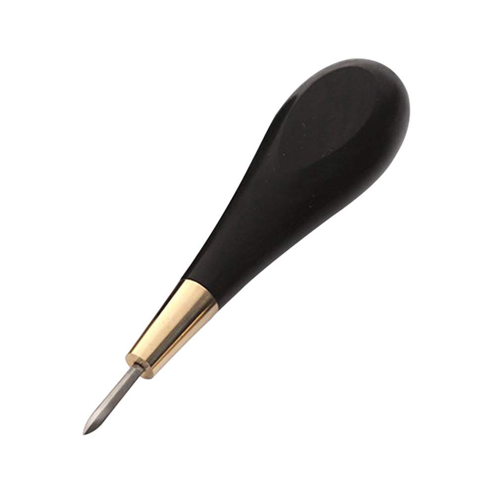 Amazon.com: WUTA Diamond Shape Stitching Awl Ebony Blackwood Handle ...