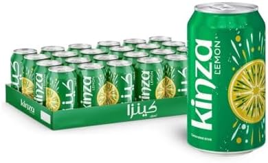 Kinza Lemon CSD - 320ml x 24 Pcs price in Saudi Arabia | Amazon Saudi ...
