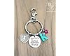 Amazon.com: Baton Keychain, Twirling Keychain, Twirler Keychain ...