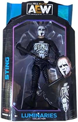 AEW Unmatched Unrivaled Luminaries Collection Wrestling Action Figure (Choose Wrestler) (Sting ...
