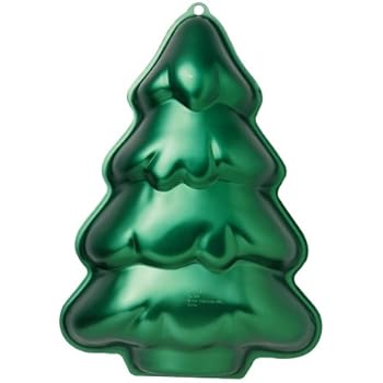 Amazon.com: Foil Christmas Tree Shaped Bake Pan 10 / Pack: Novelty Cake ...