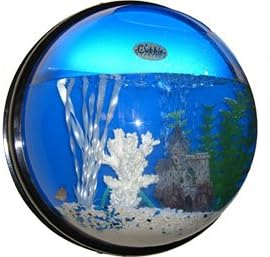 Amazon.com : Circle Shape Bubble Hanging Aquarium Complete Self ...
