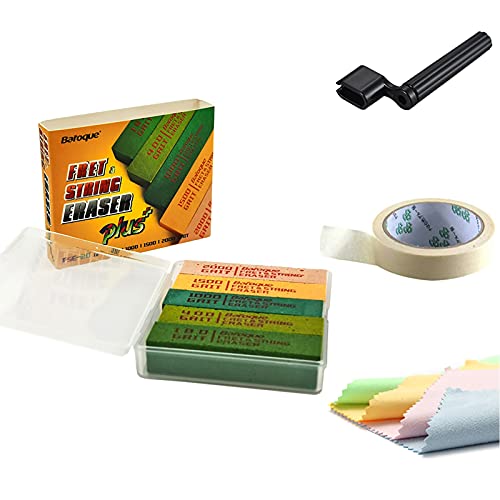 OMMUU guitar fast fret polish end file crowning string cleaning scratch ...