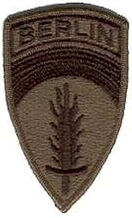 Amazon.com: US Army Berlin Command Patch Subdued: Military Apparel Accessories: Clothing