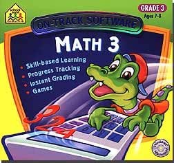 School Zone Math 3 - Skill-based Learning : Amazon.com.mx: Software
