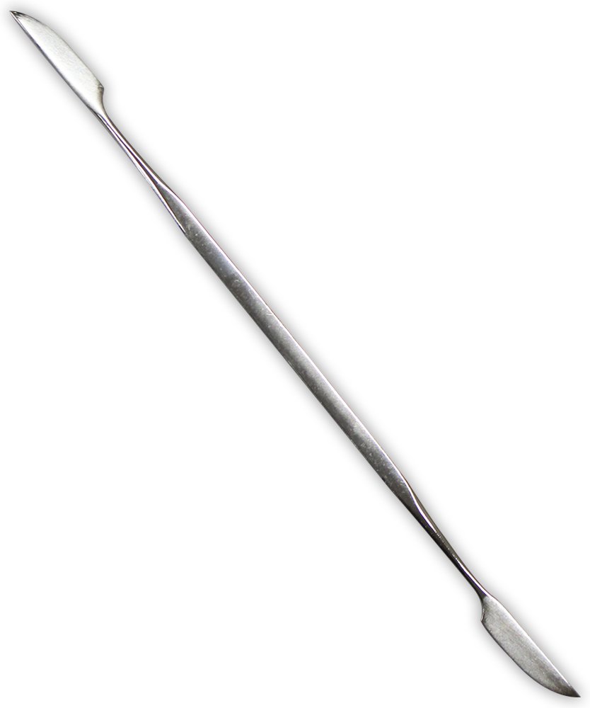 Double-sided Stainless Steel Half-sphere Spatula Pick -6 ¼ Inch Long ...