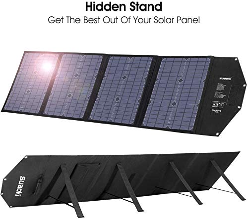 SUAOKI 100W Foldable Solar Panel Charger for SUAOKI Portable Power ...