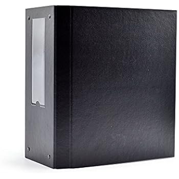 Amazon.com : Varicap6 Expandable 1 To 6 Post Binder, 8-1/2 x 11, Black ...