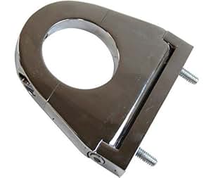 Amazon.com: Universal 2" Polished Aluminum Steering Column Drop Bracket ...