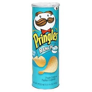 Amazon.com: Pringles Potato Crisps, Ranch, 5.75-Ounce Packages (Pack of 14)