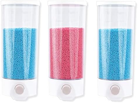 Wall Mounted Rice Storage Tank, Dry Food Dispenser, Kitchen Food ...