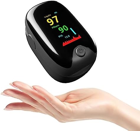 Finger Pulse Oximeter, Yakiter Finger Oxygen Saturation Monitor/SATS ...