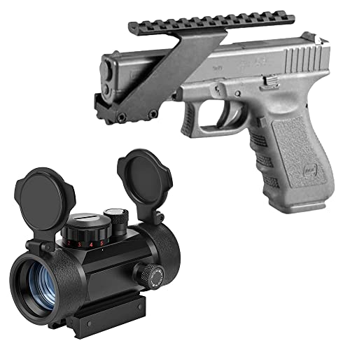 Tactical Micro Compact Red Dot Open Reflex Sight with Pistol Rifle ...