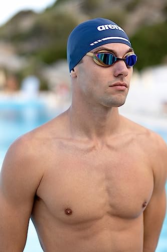 Arena Python Racing Swim Goggles for Men and Women, UV Protection, Anti ...