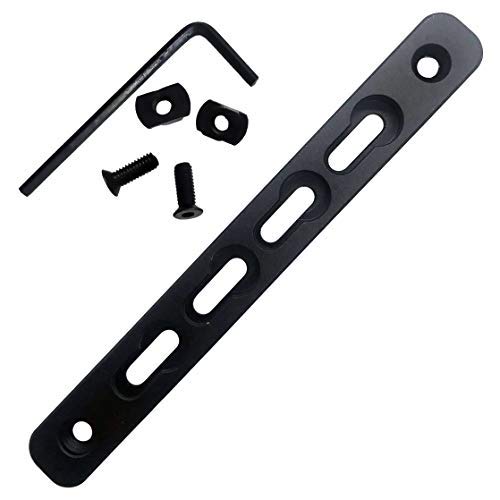 Gotical 2 Slot M-LOK to Keymod Adapter-Keymod Rail Section M-Lok to ...