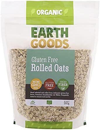 Earth Goods Organic Oat Flakes Rolled Oats Gf 900G price in UAE ...