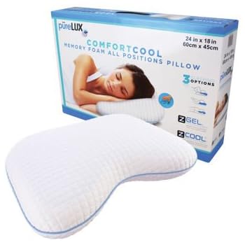 Amazon.com: Pack of 2 Platinum Memory Fiber Pillows, King, Foam Essence ...