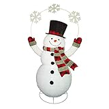 Pre-Lit Pop Up Snowman