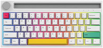 K620T BT&Wired Dual-mode Mechanical Keyboard 62 Keys Compact RGB Gaming ...