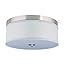 Bromi Design B4101 Lynch Flush Mount, White and Red - Ceiling Pendant ...