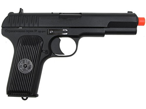 src tt33 black star gas blowback full metal con estuche de pistola por src (pistola de air