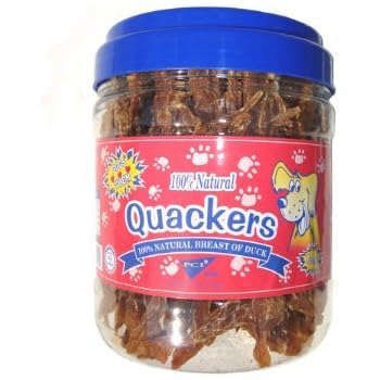 Amazon.com : PCI Quackers Duck Tenders, 2- 1lb. Containers : Pet Snack ...