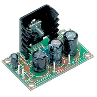 Amazon.com: Velleman K4001 7W Mono Audio Amplifier Kit: Industrial ...