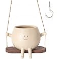 Amazon.com: Swing Face Planter Pot - Hanging Smiley Planter for Indoor ...