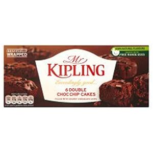 Mr Kipling Double Chocolate Chip Cake Bars 6Pk: Amazon.co.uk: Grocery